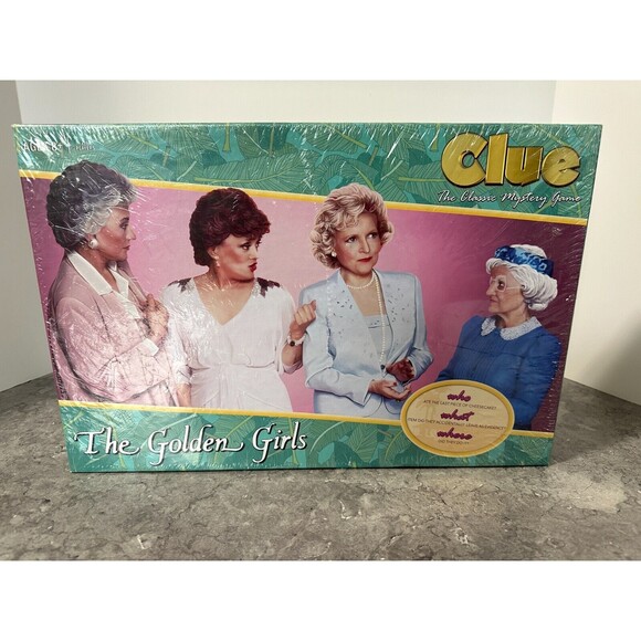 Usaopoly | Games | Usaopoly The Golden Girls Clue Board Game Betty ...